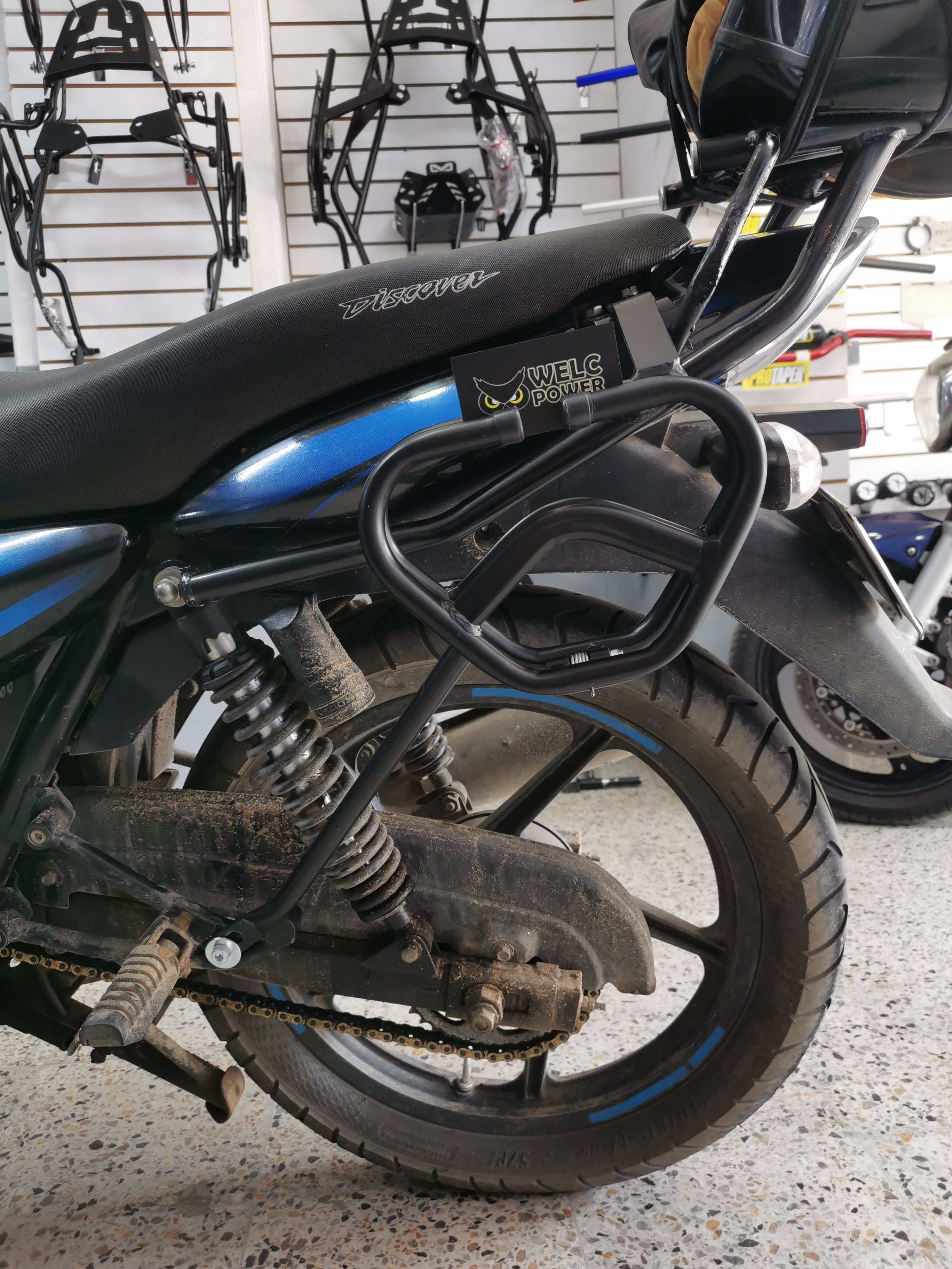 PORTA ALFORJAS WP BAJAJ DISCOVER 125 – Welc Power